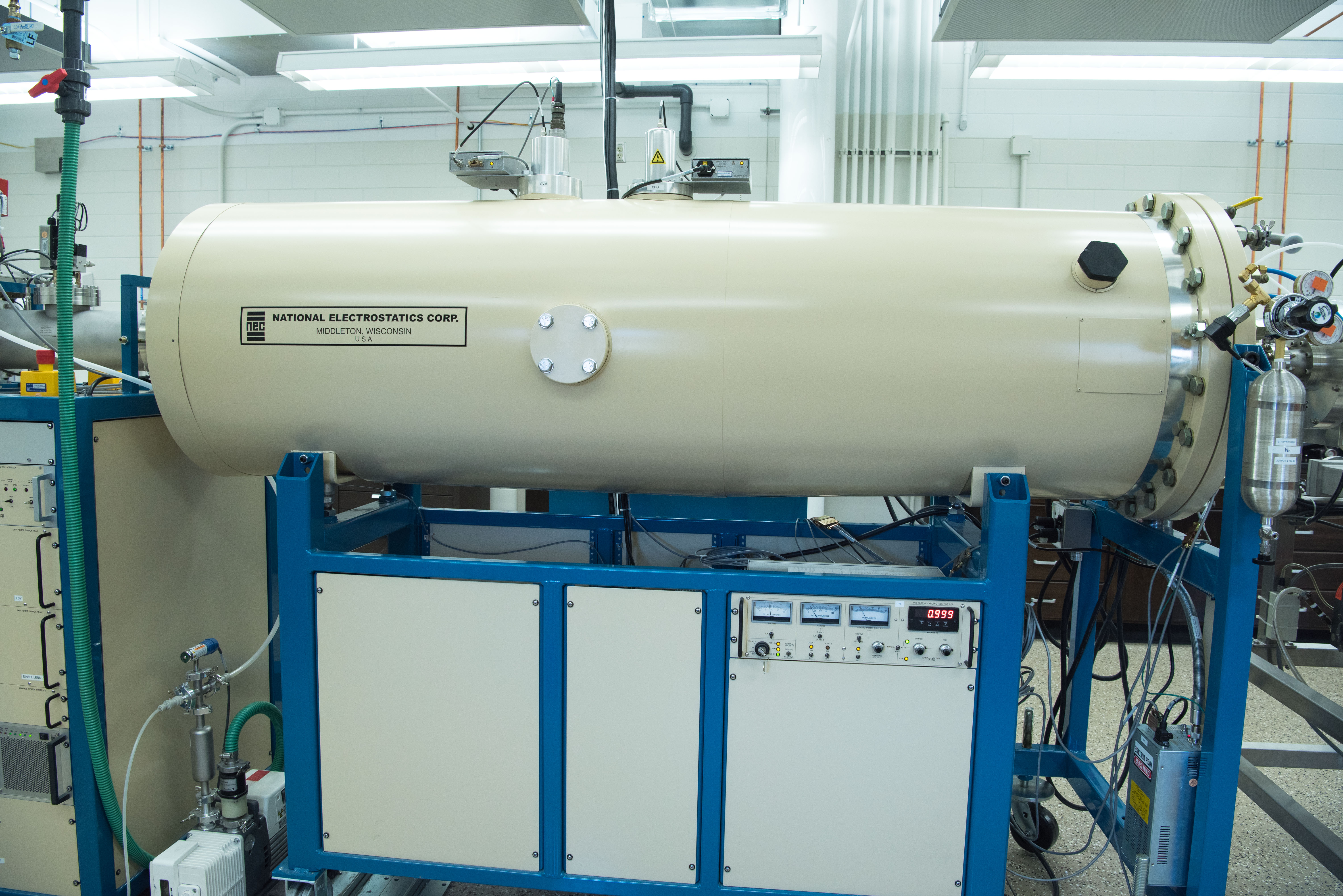 NEC Pelletron Accelerator | Materials Research Laboratory | Illinois