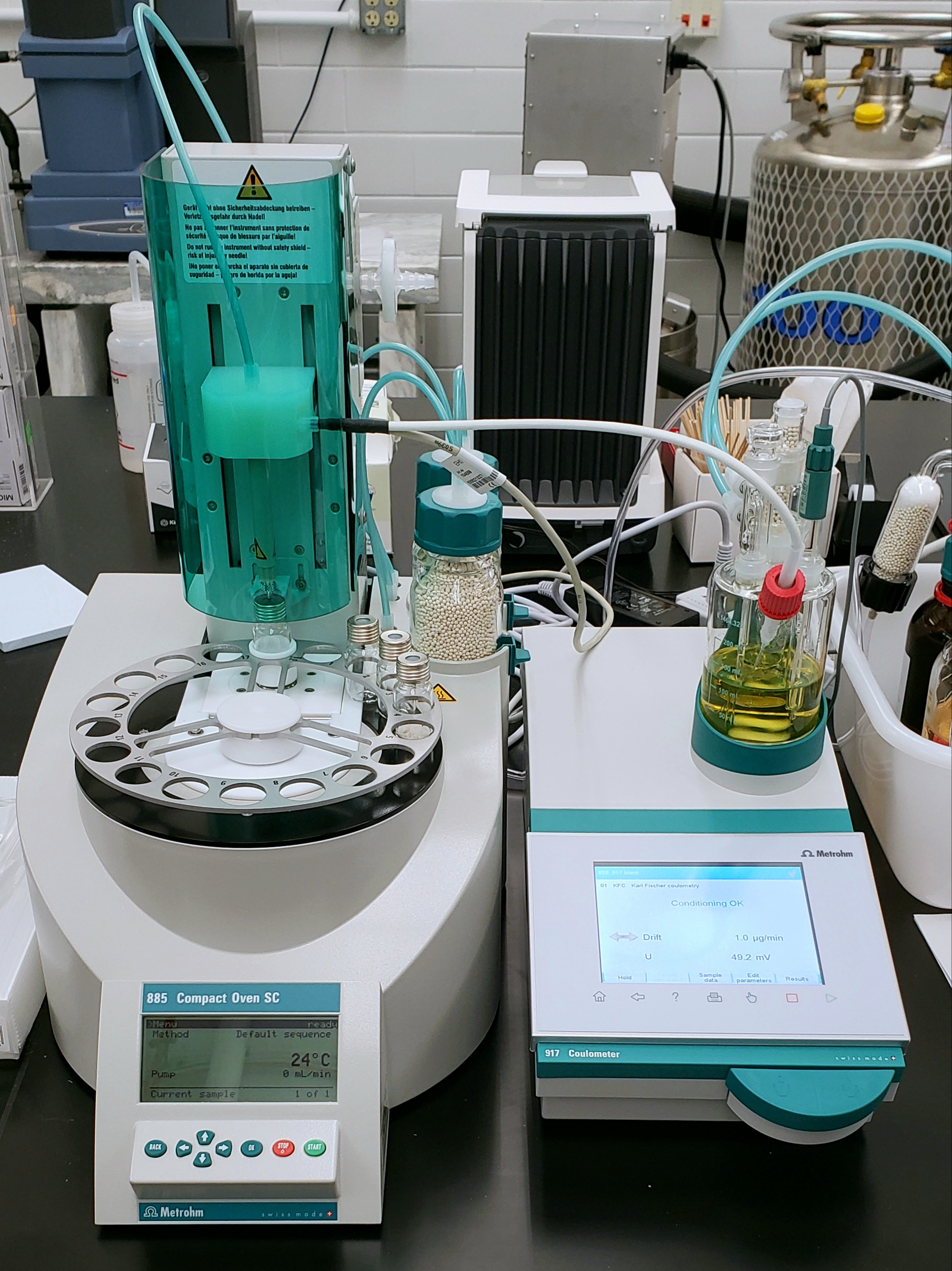 Metrohm 917 Coulometer (Coulometric method) | Materials Research ...