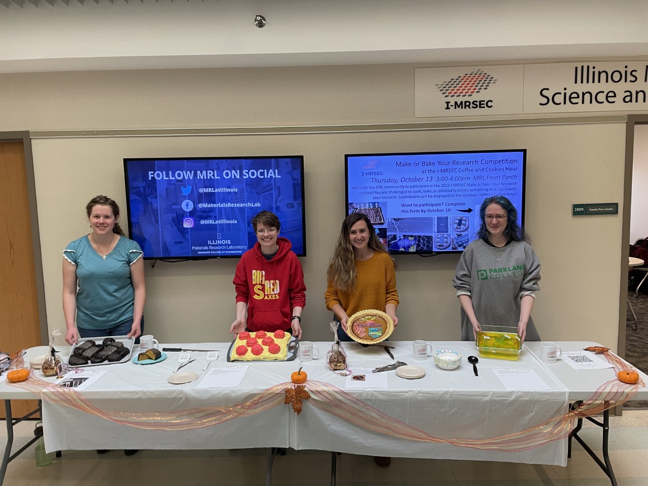 Who has the most delicious experiment? Researchers showcase projects ...